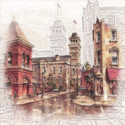Downtown Galt by Alex Krajewski coaster